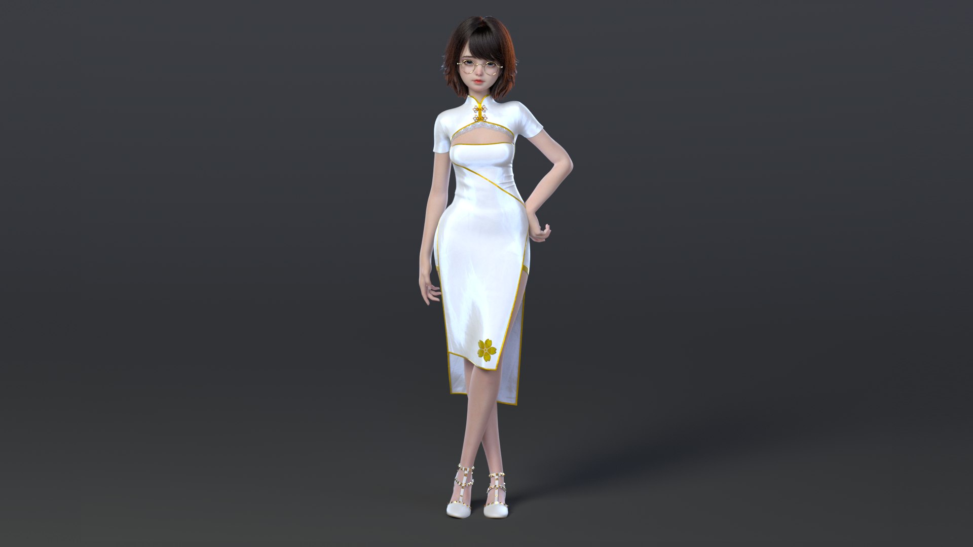 Beautiful And Beautiful Luoli 3D - TurboSquid 2136004