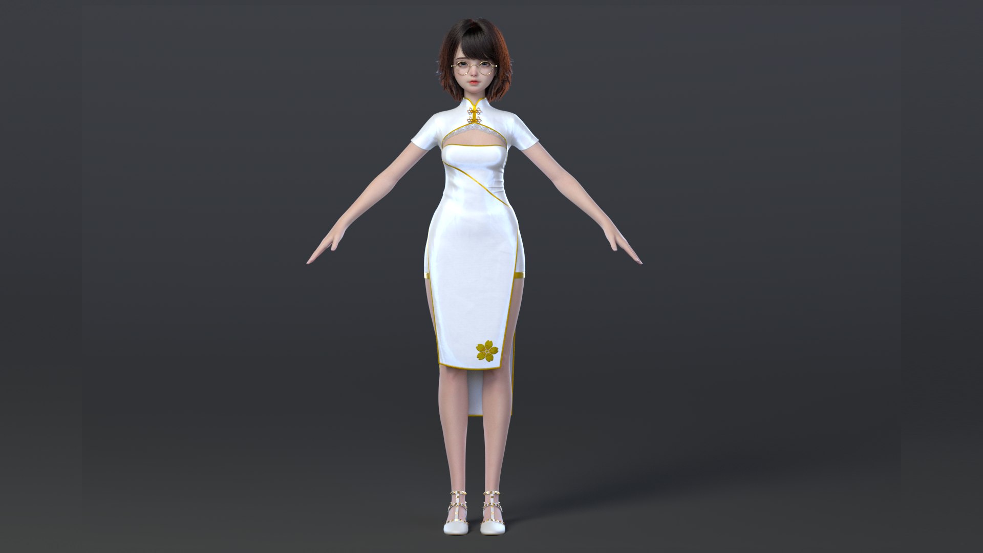 Beautiful And Beautiful Luoli 3D - TurboSquid 2136004