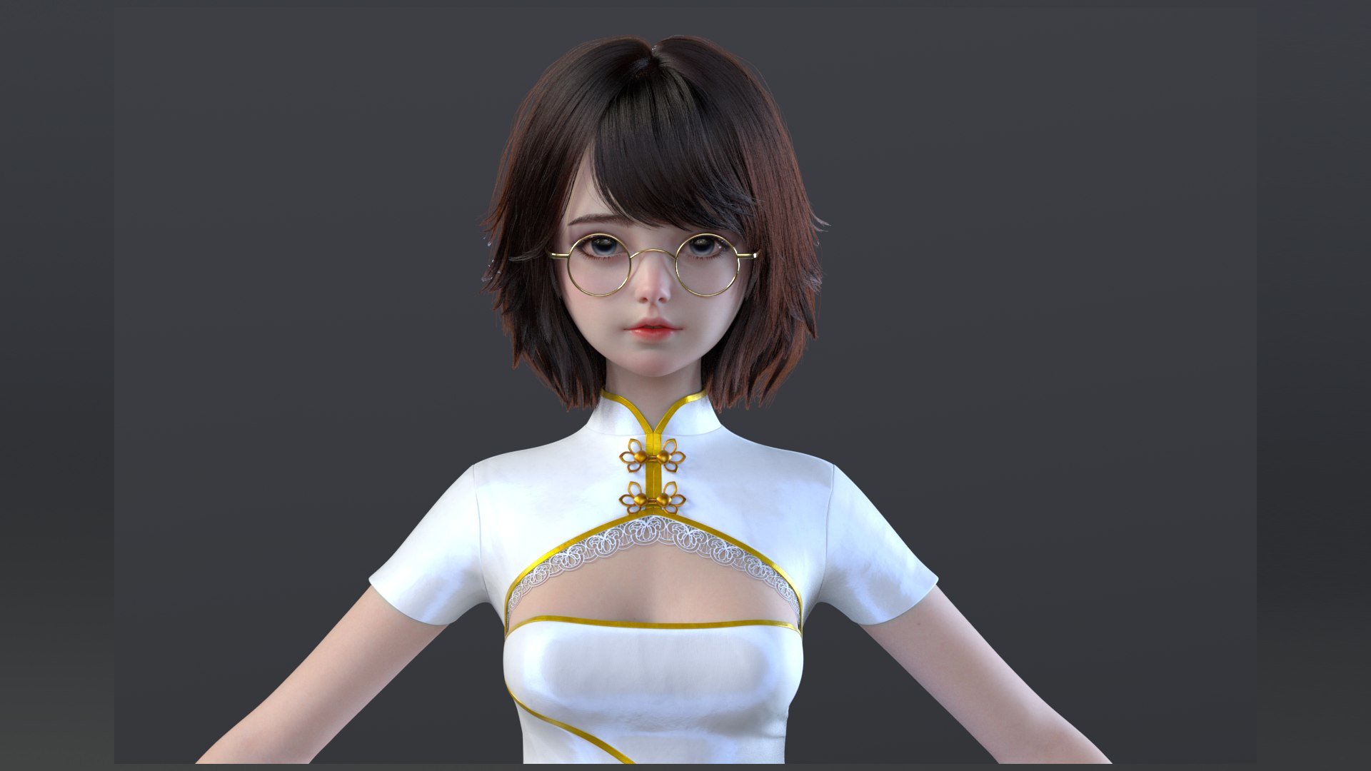 Beautiful And Beautiful Luoli 3D - TurboSquid 2136004