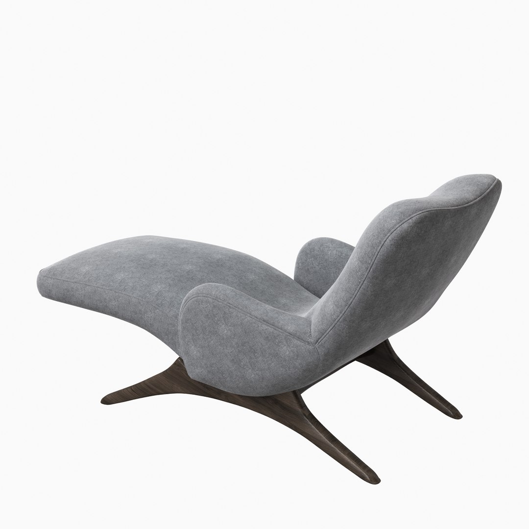 Contour Chaise Lounge Holly 3D Model - TurboSquid 1224046