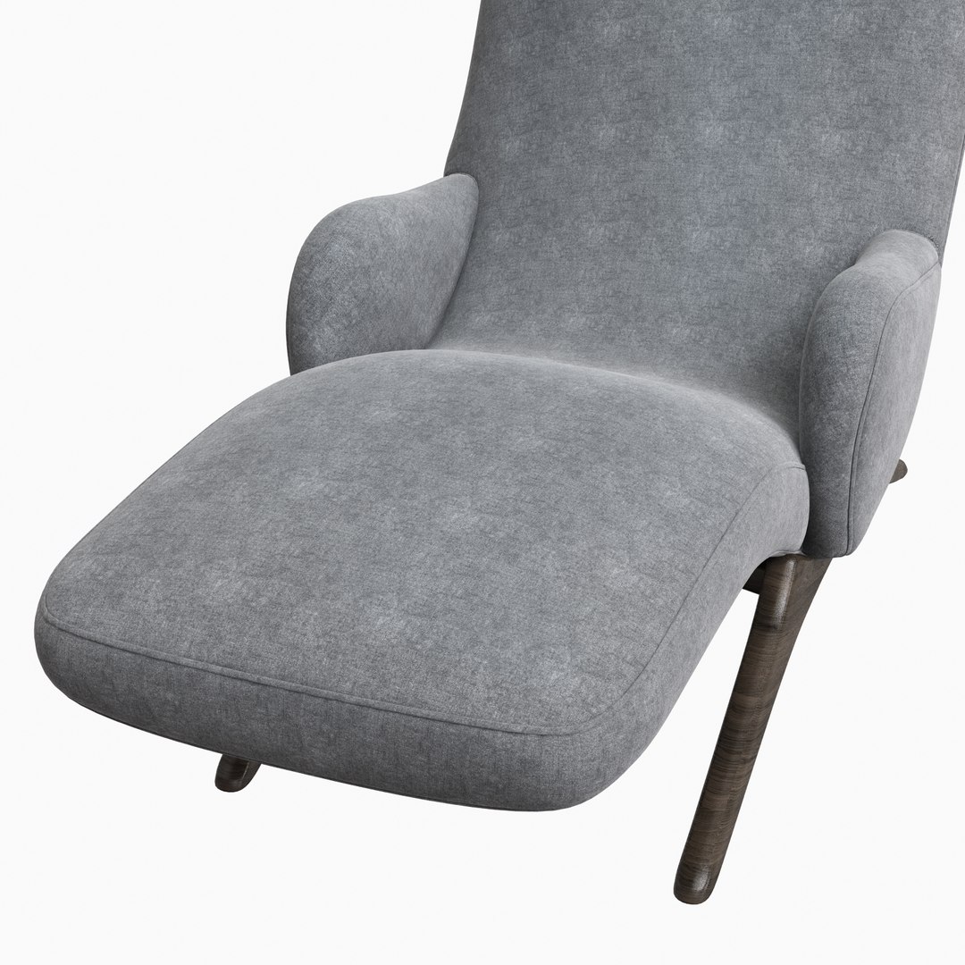 Contour Chaise Lounge Holly 3D Model - TurboSquid 1224046