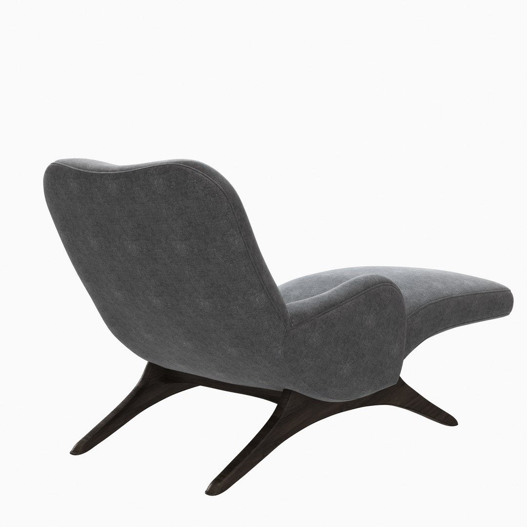 Contour Chaise Lounge Holly 3D Model - TurboSquid 1224046