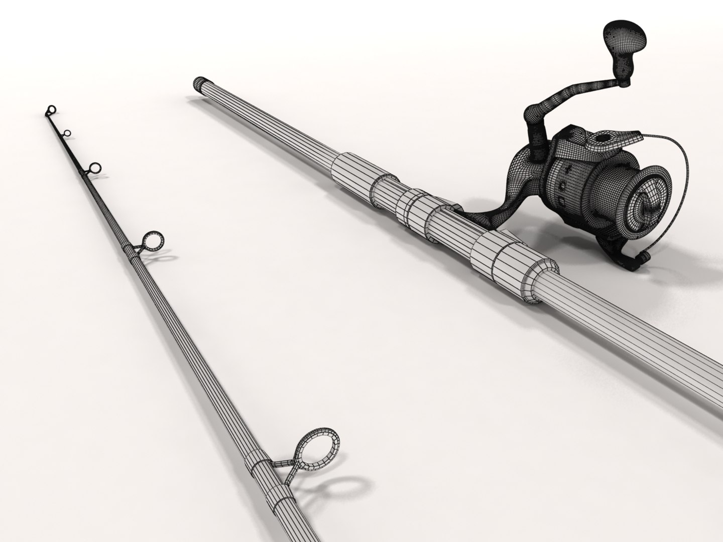 Fishing Rod 3d Model