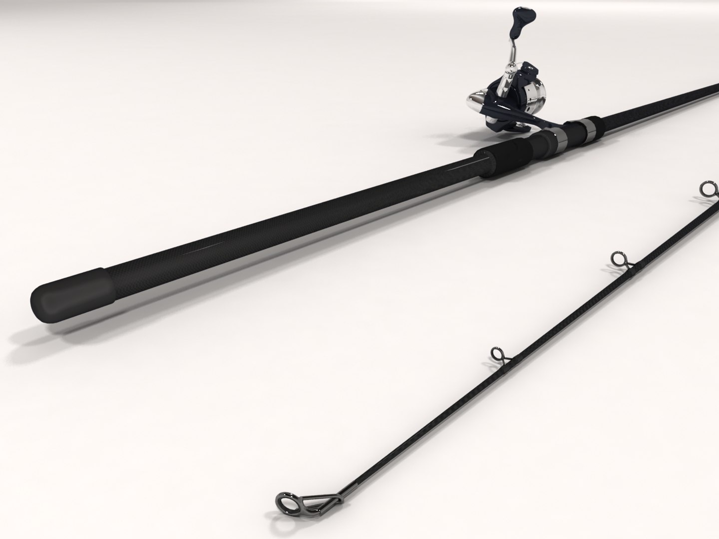Fishing Rod 3d Model