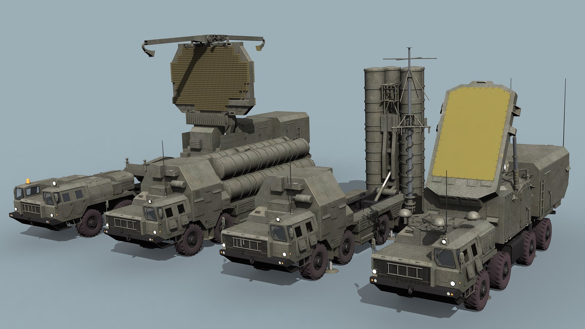 3D Russian Sa-20 Battery Model - TurboSquid 1567183