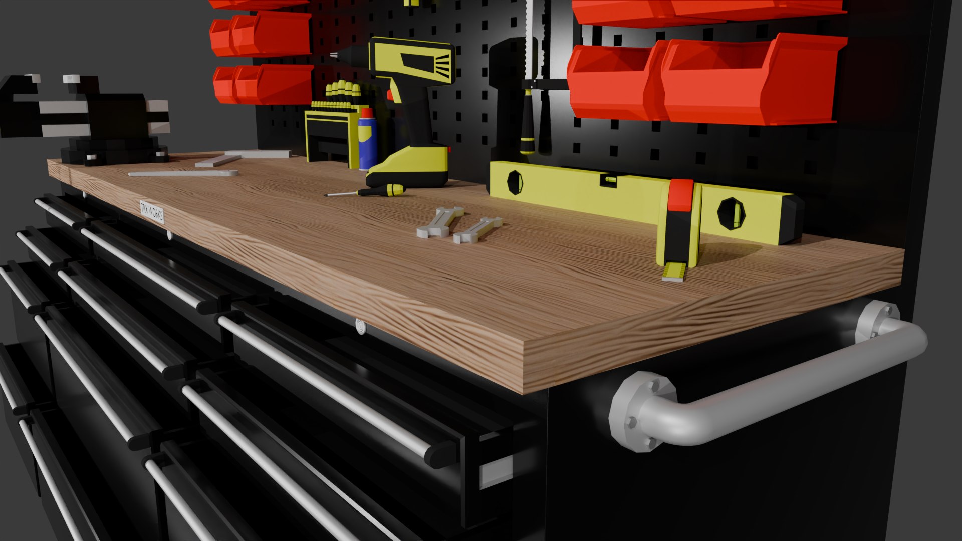 Workbench Tools 3D Model - TurboSquid 2221768