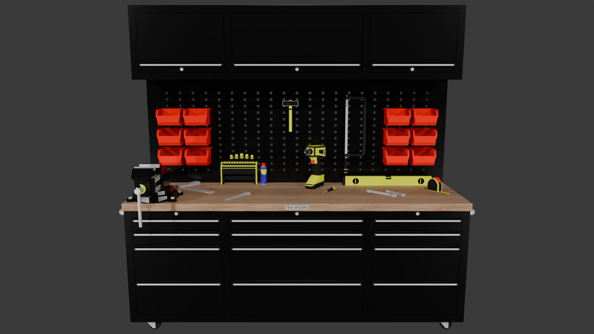 Workbench Tools 3D Model - TurboSquid 2221768