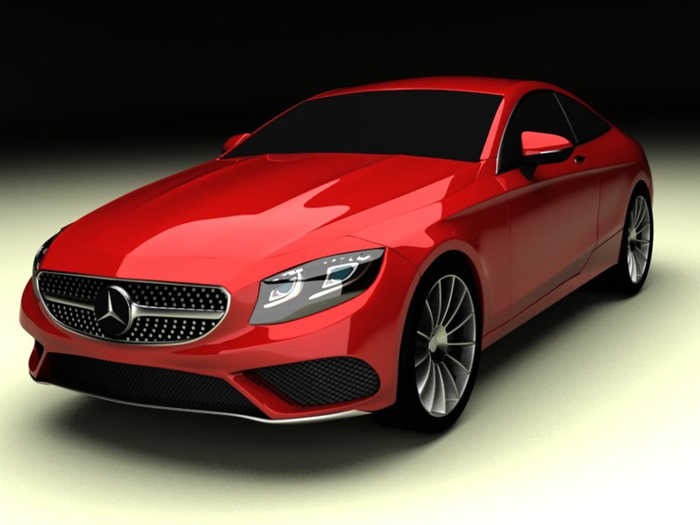 Mercedes Benz S Class 3d Model