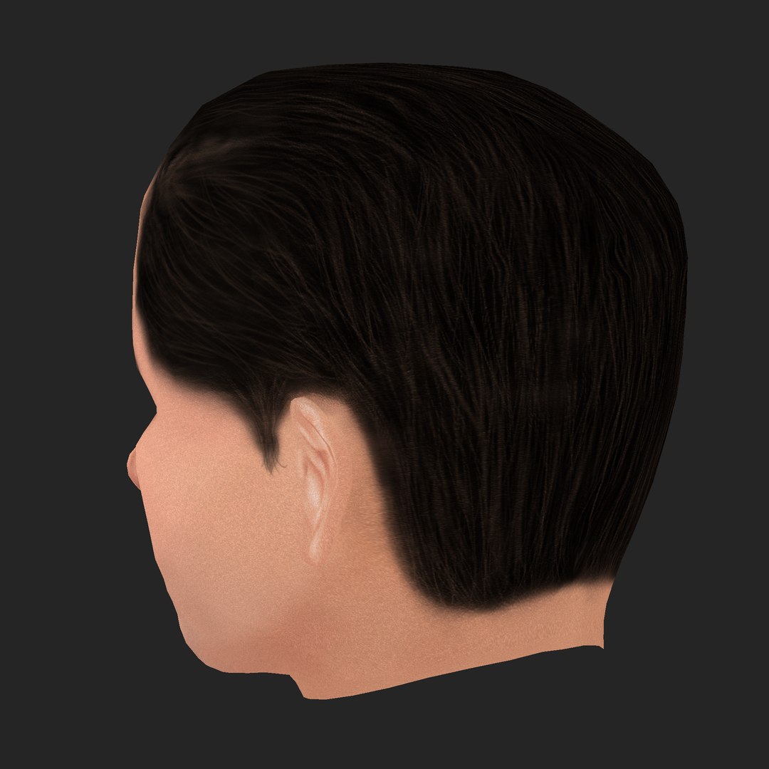 3D Rowan Atkinson Head - Low Poly Head For Game - TurboSquid 1868480