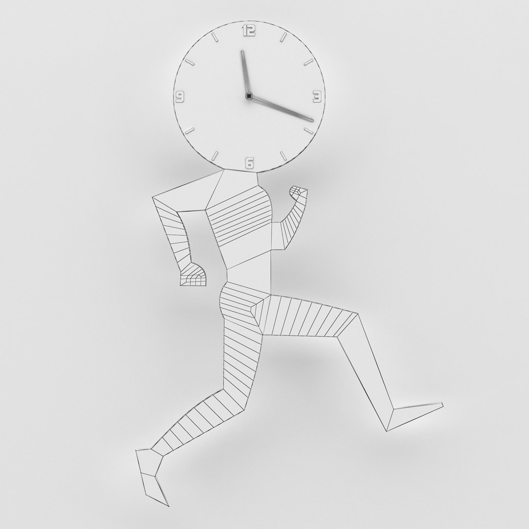 3d analog decorative wall clock