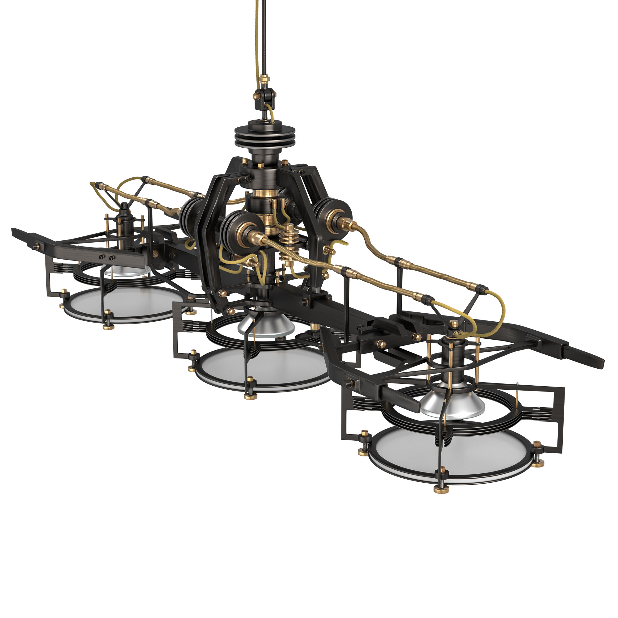 Frank pendant light ii model - TurboSquid 1393461