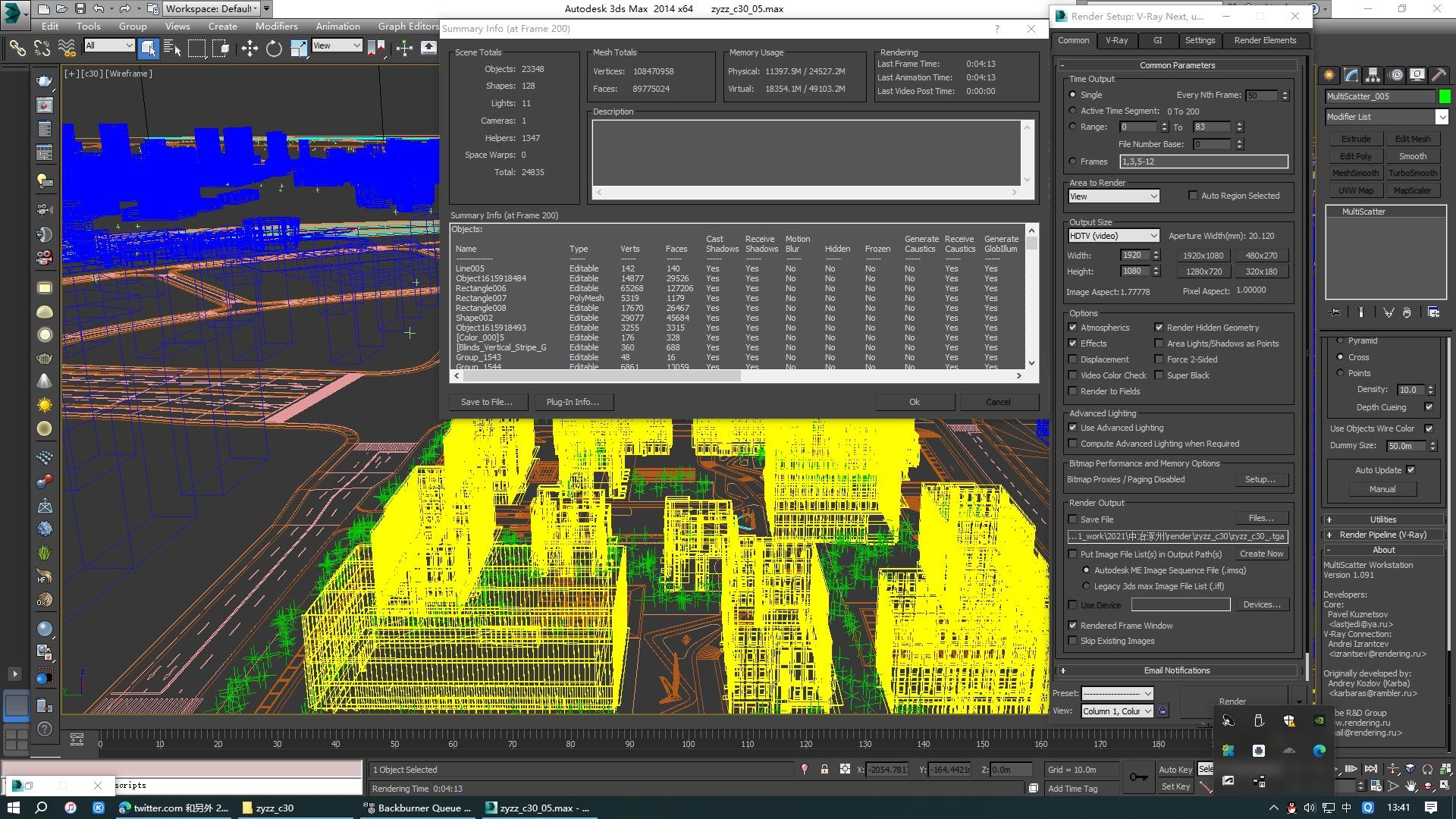 3D Model Urban Architecture Block Landscape Animation 3D Model ...
