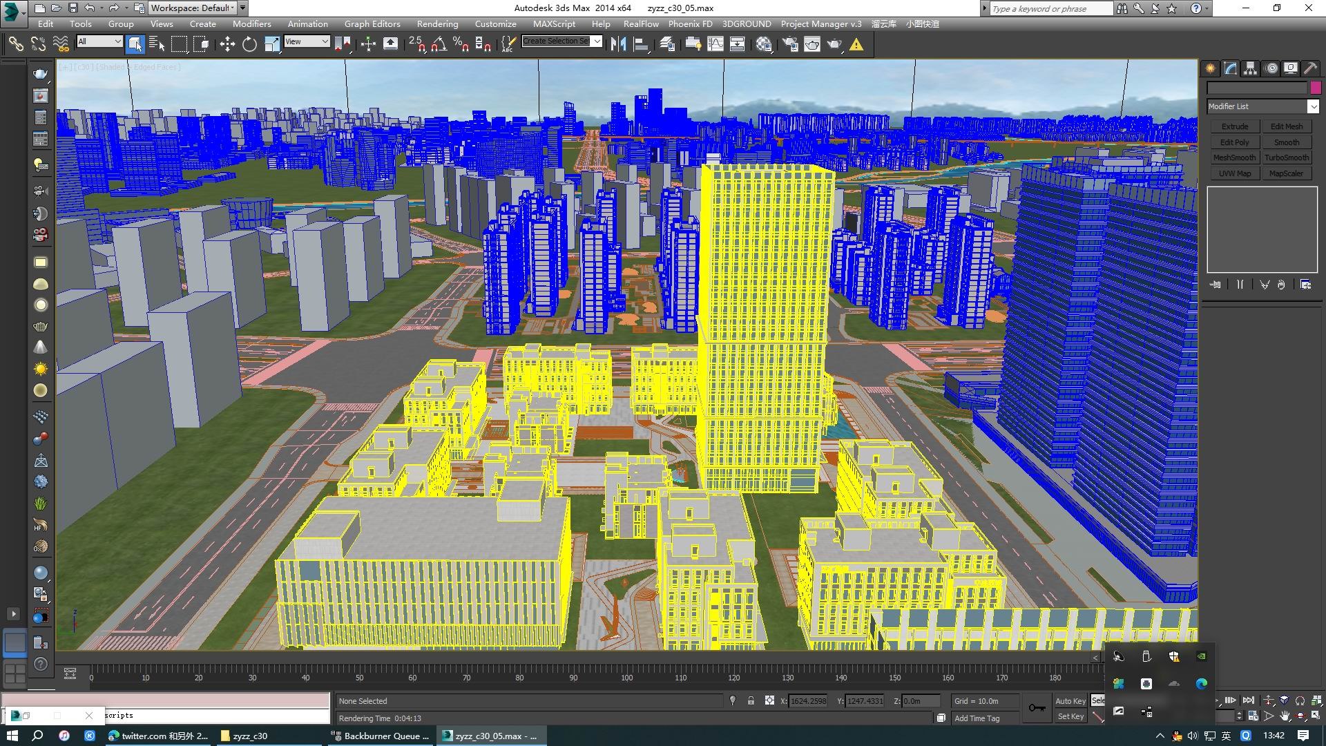 3D Model Urban Architecture Block Landscape Animation 3D Model ...