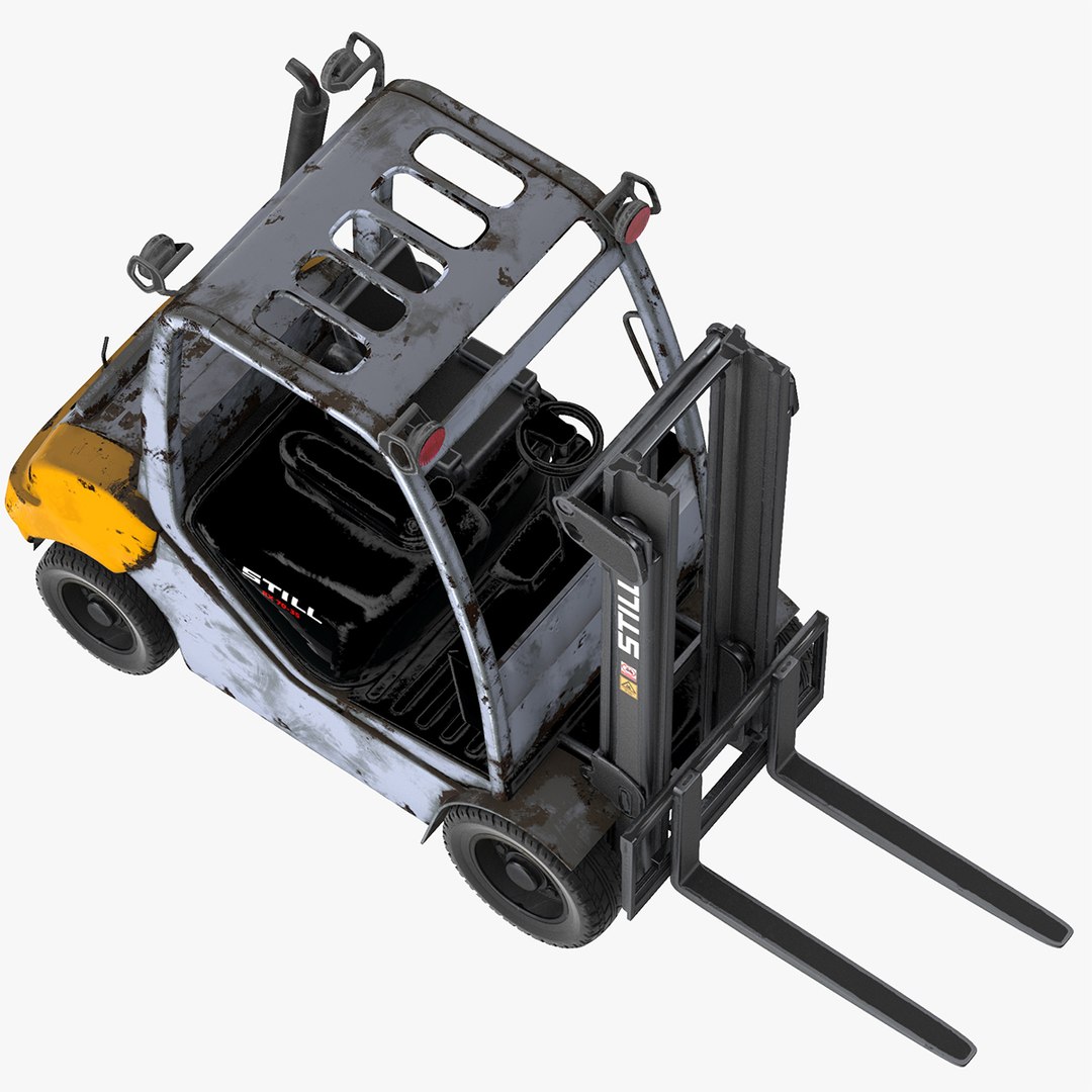 Forklift Lift 3d Model