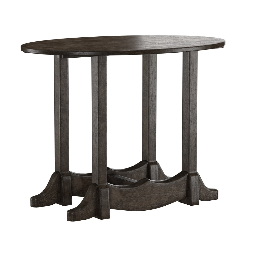 Elegant Boot Table 3D Model - TurboSquid 2001263