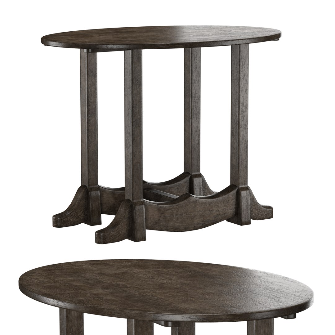 Elegant Boot Table 3D Model - TurboSquid 2001263