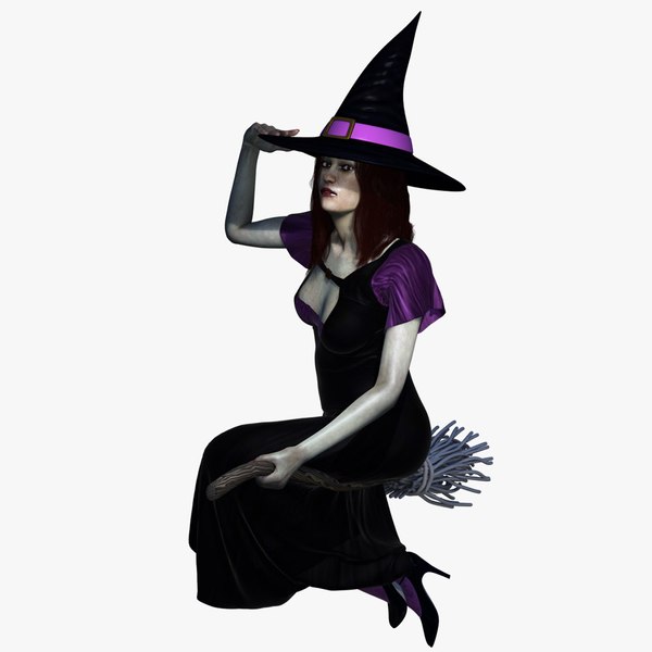Witch 3D Models for Download | TurboSquid