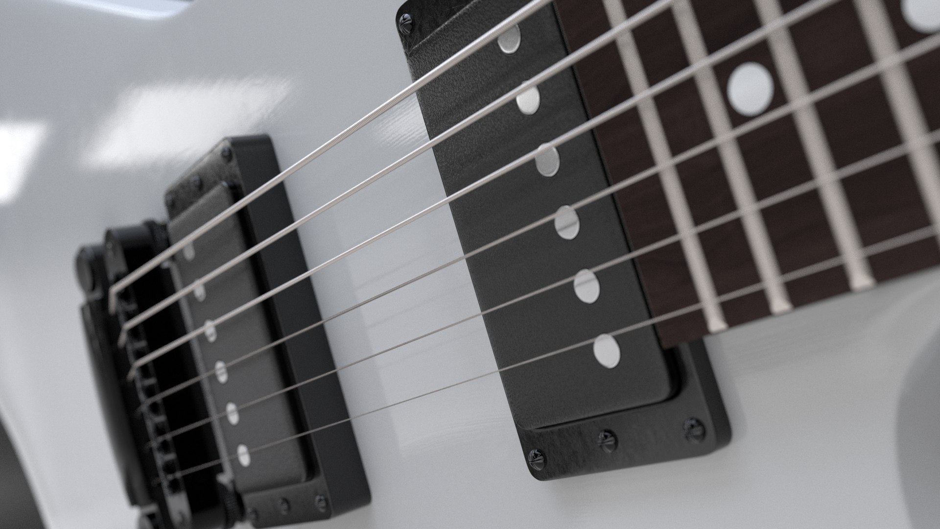 ESP Snakebyte Guitar Model - TurboSquid 1893240