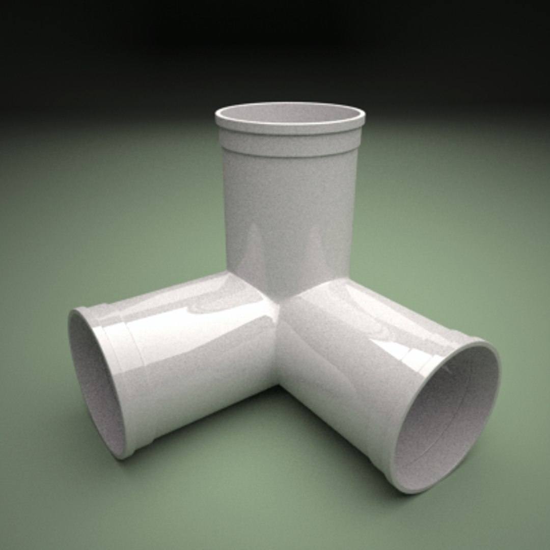 Pvc Pipe 3d 3ds