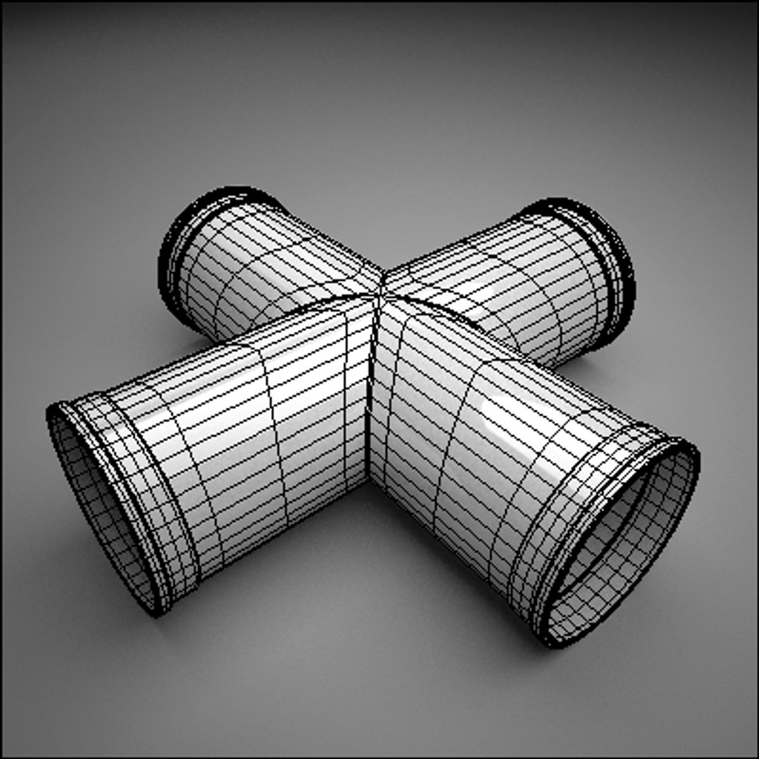 Pvc Pipe 3d 3ds