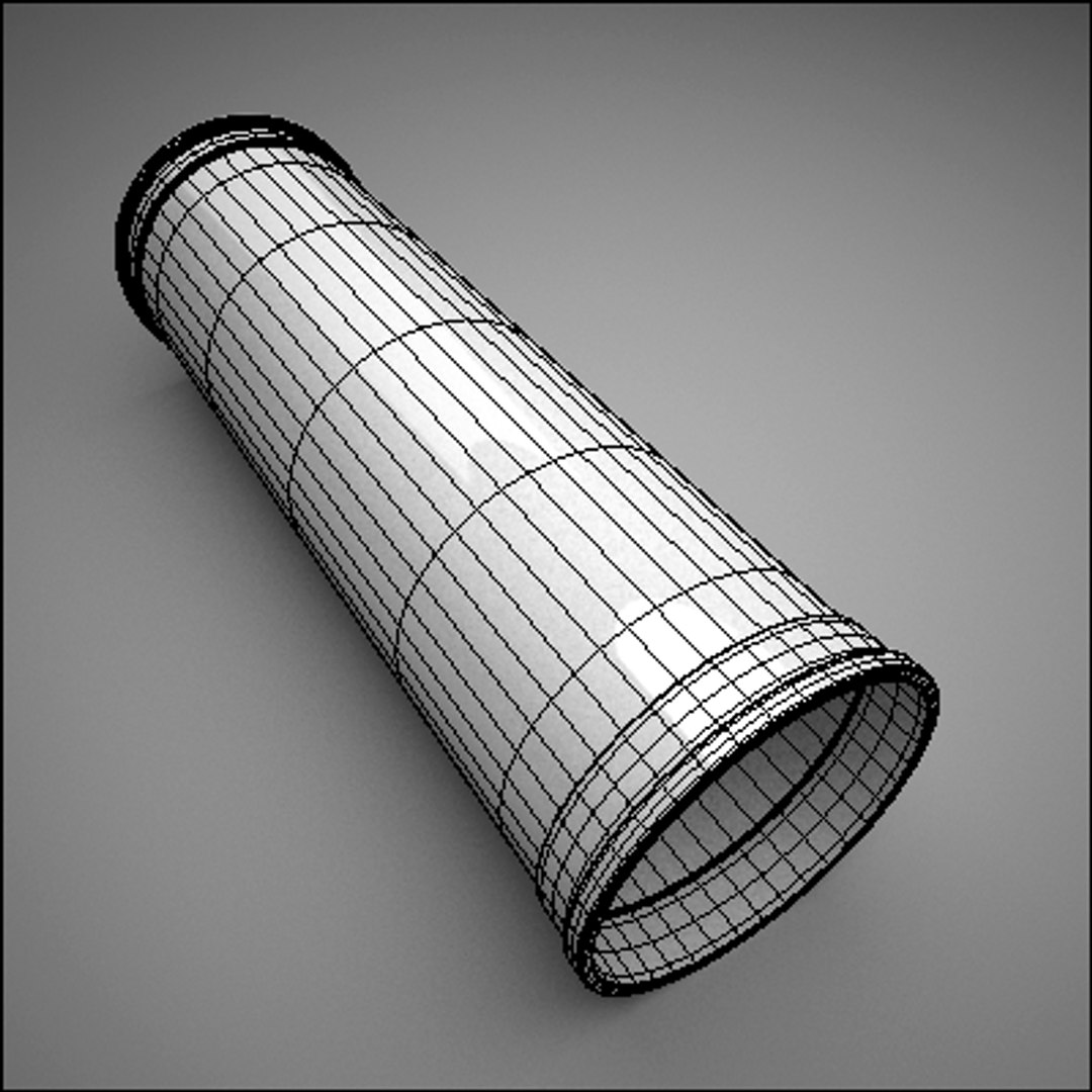 pvc pipe 3d 3ds