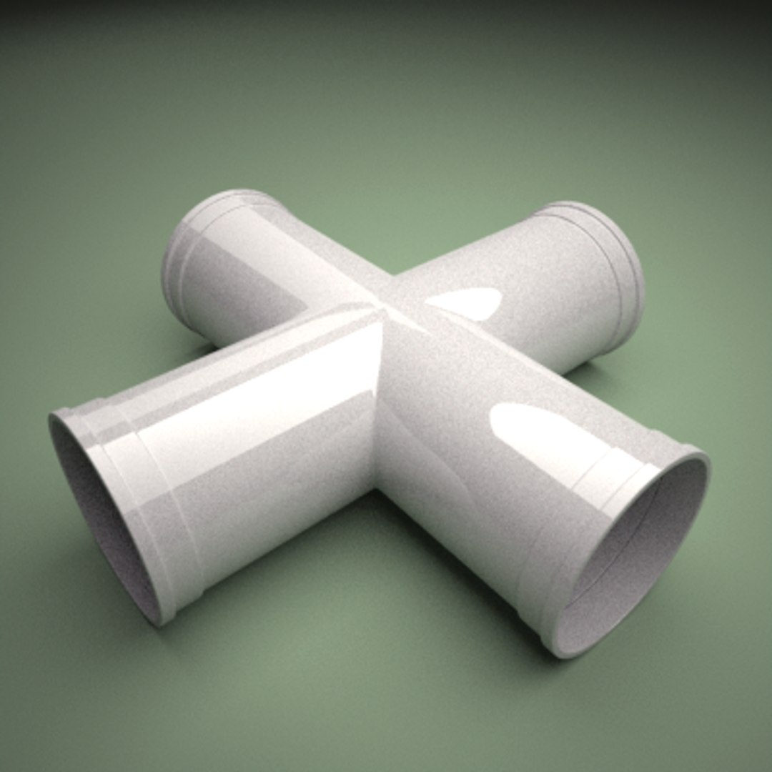 Pvc Pipe 3d 3ds
