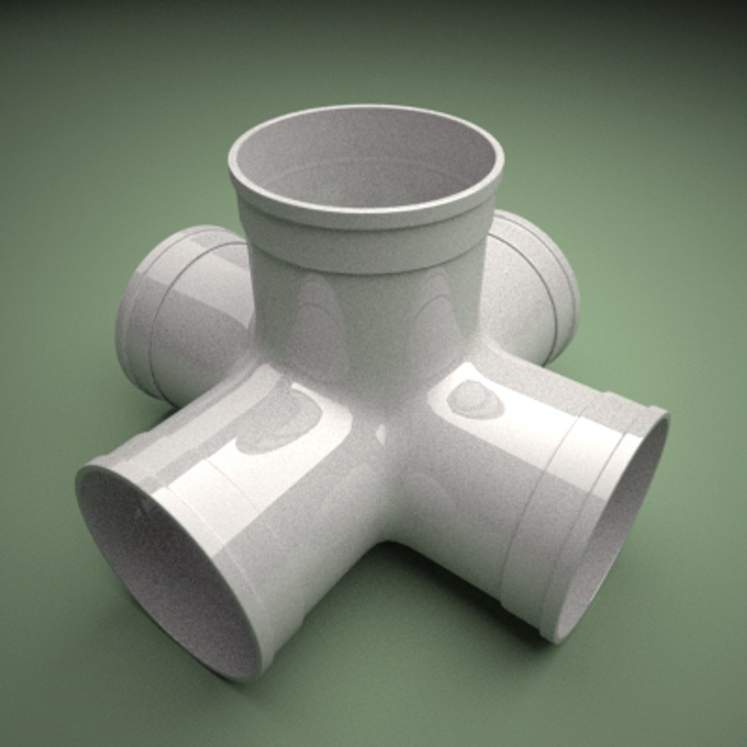 Pvc Pipe 3d 3ds