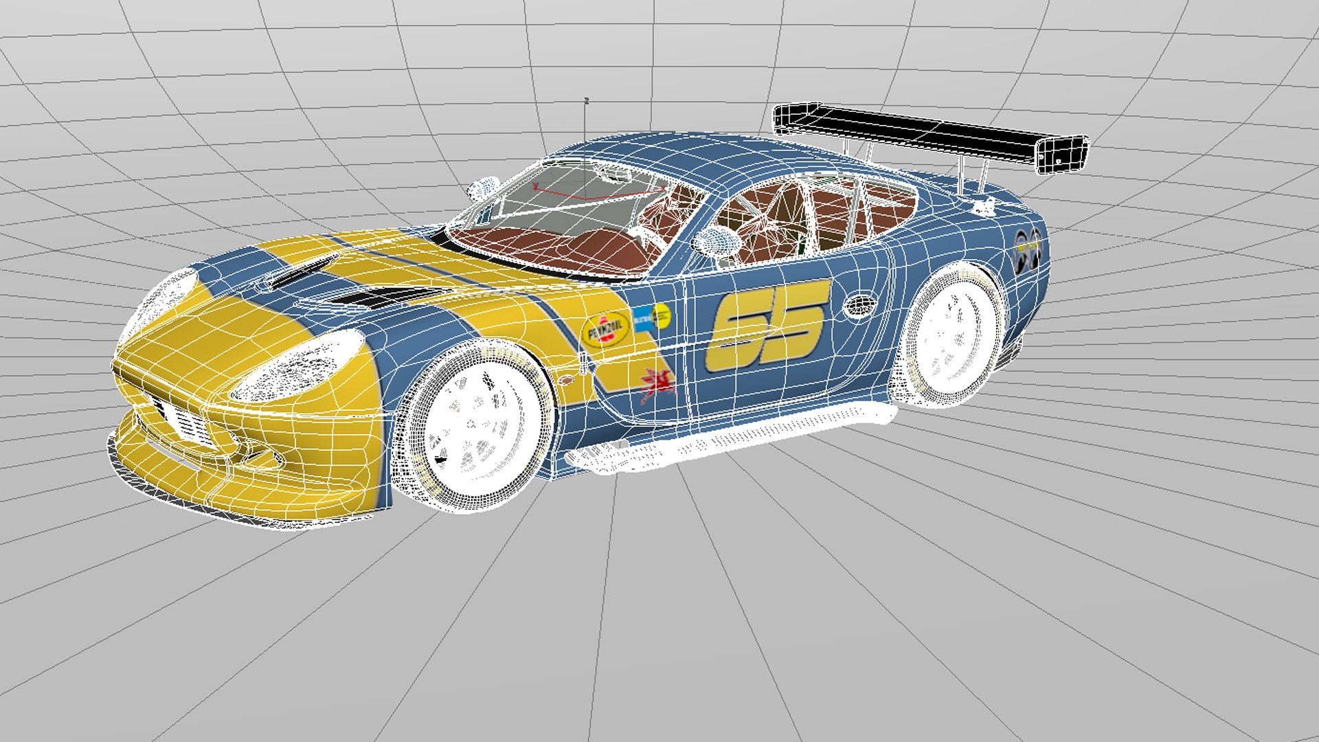 Ginetta Racecar G50 3D Model - TurboSquid 1682239