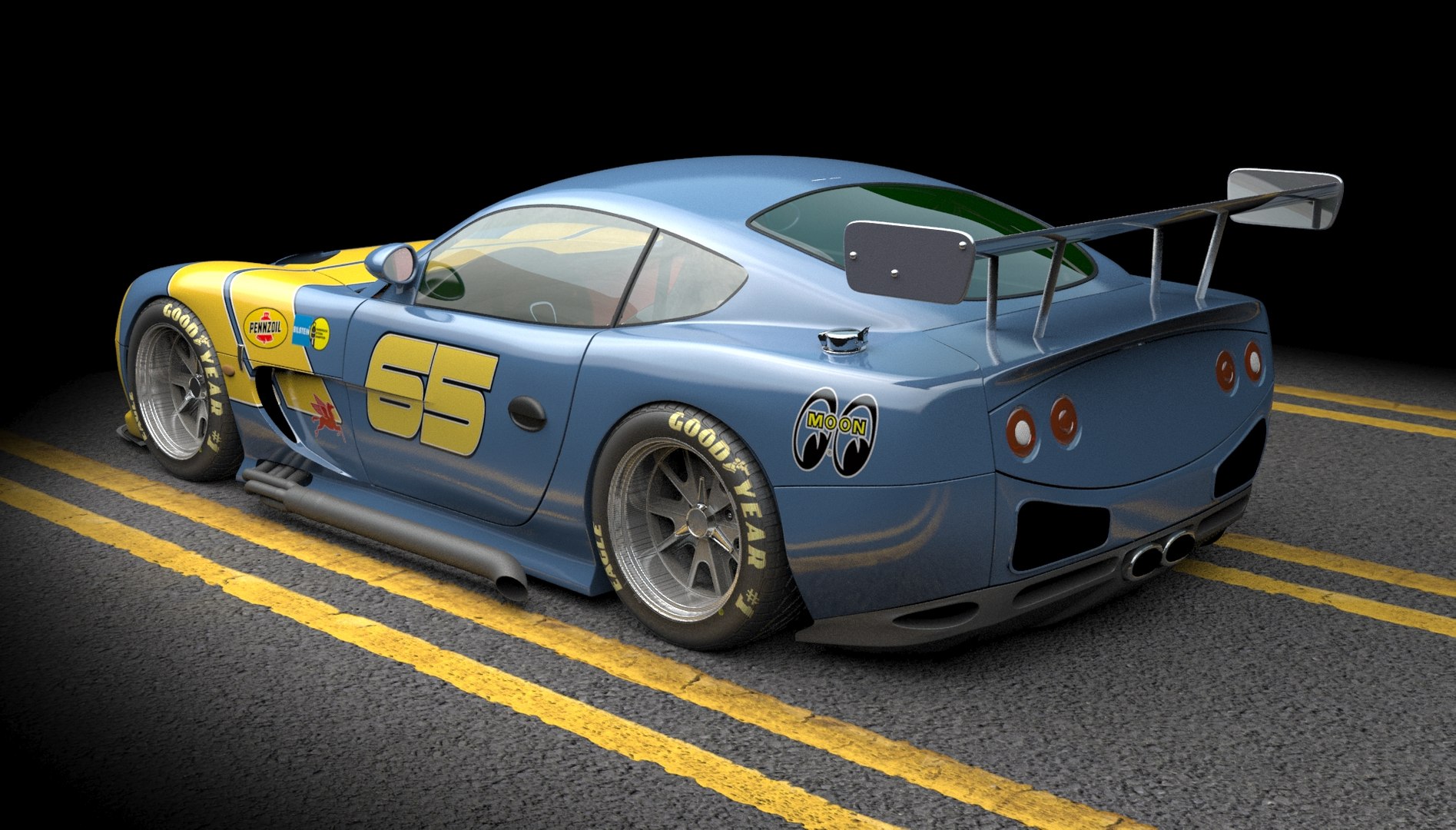 Ginetta Racecar G50 3D Model - TurboSquid 1682239