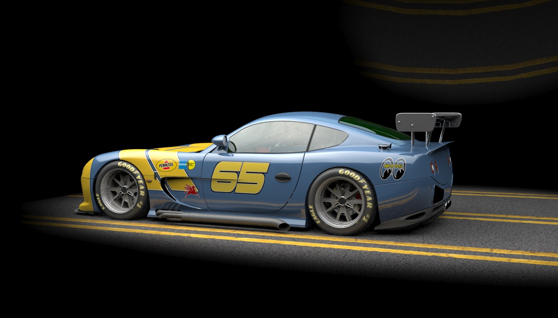 Ginetta Racecar G50 3D Model - TurboSquid 1682239