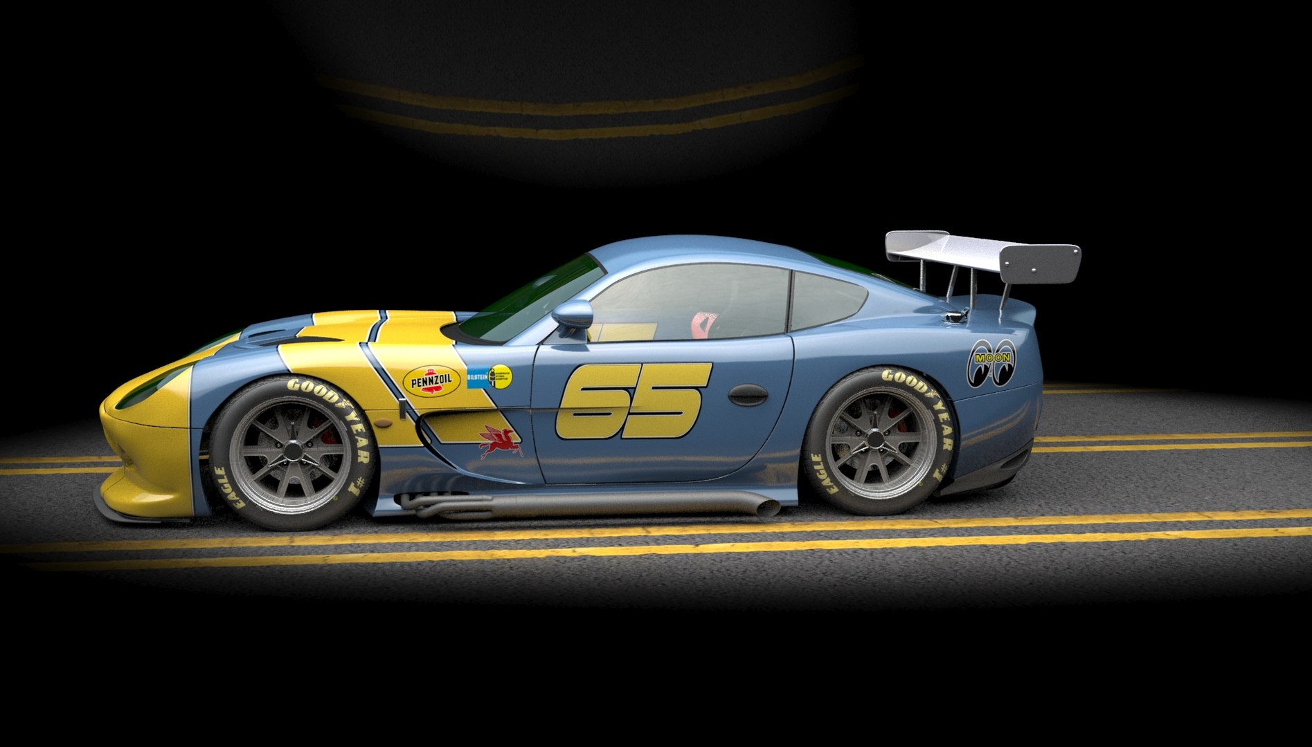 Ginetta Racecar G50 3D Model - TurboSquid 1682239