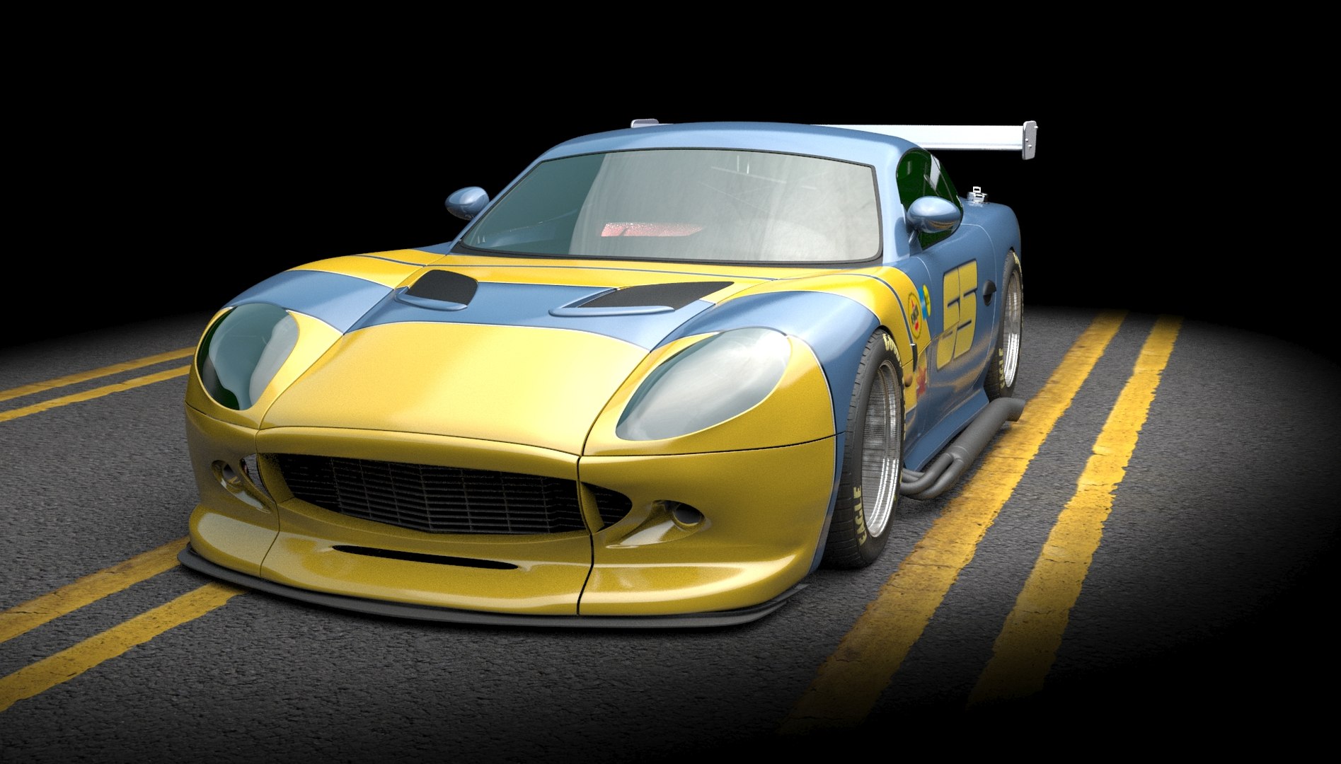 Ginetta Racecar G50 3D Model - TurboSquid 1682239
