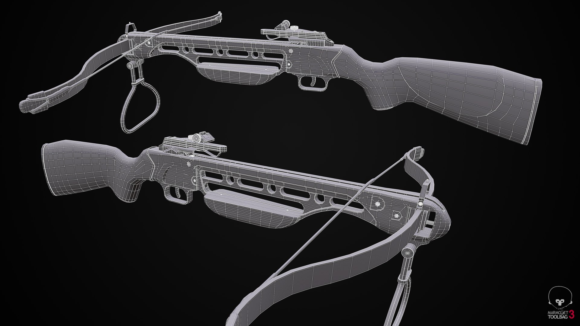 Crossbow Weapon 3D Model - TurboSquid 1546051