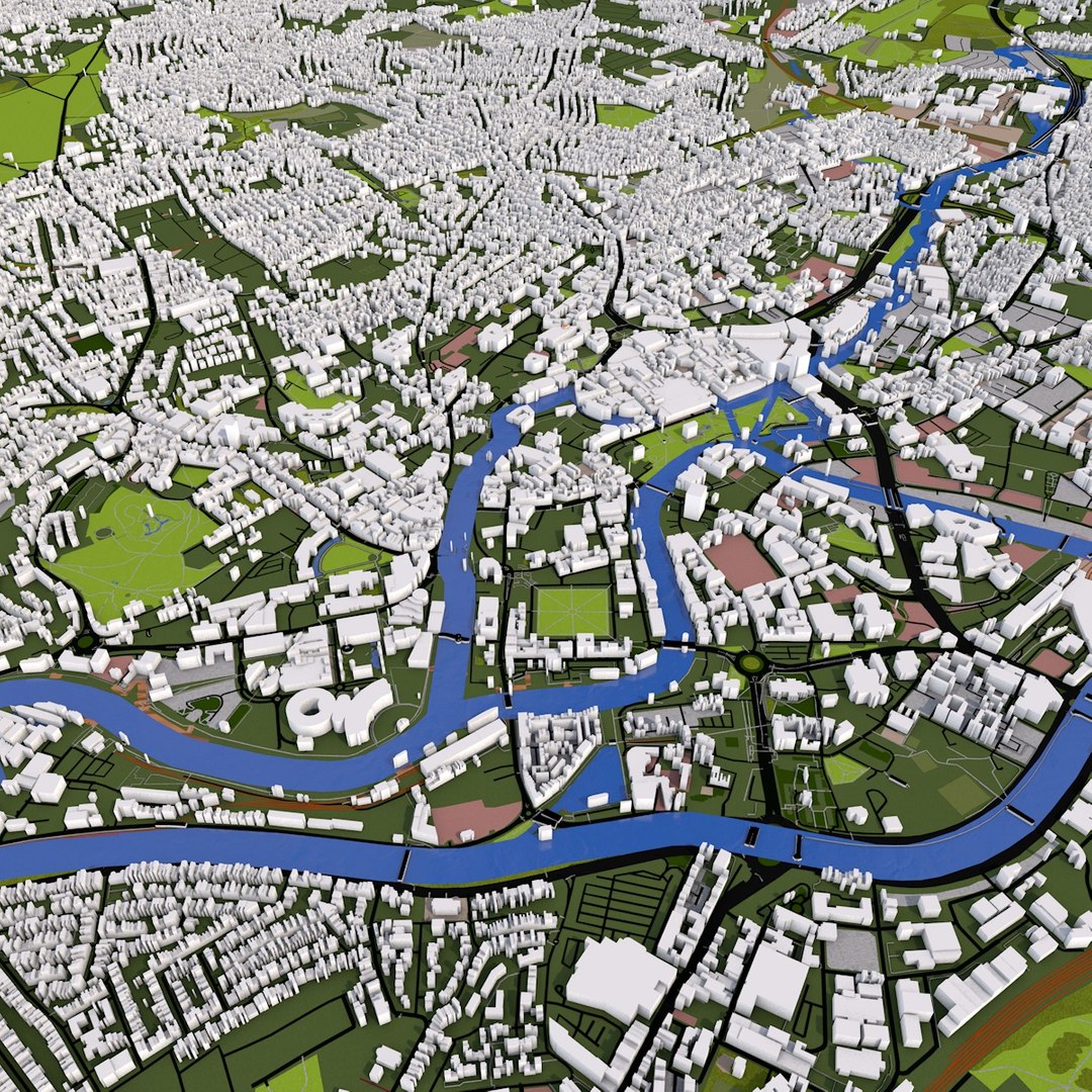 3D bristol united kingdom model - TurboSquid 1427260