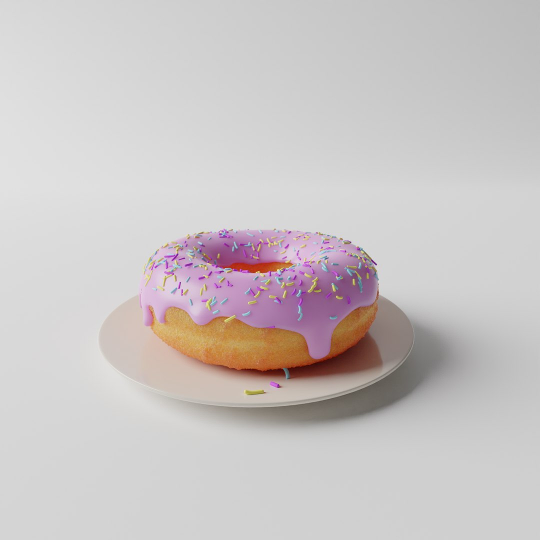 3D Model Donut - TurboSquid 1838172