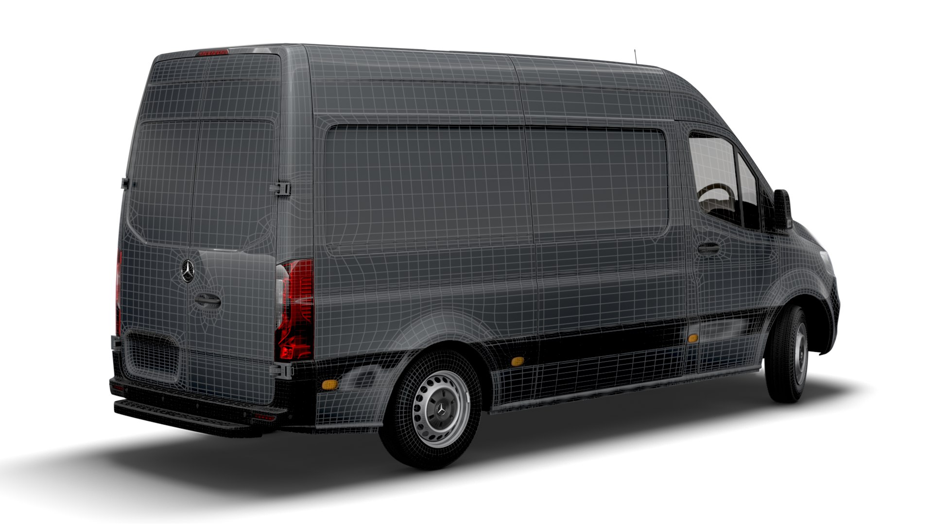 3D Mercedes Benz Sprinter L2h2 Model - TurboSquid 1649787