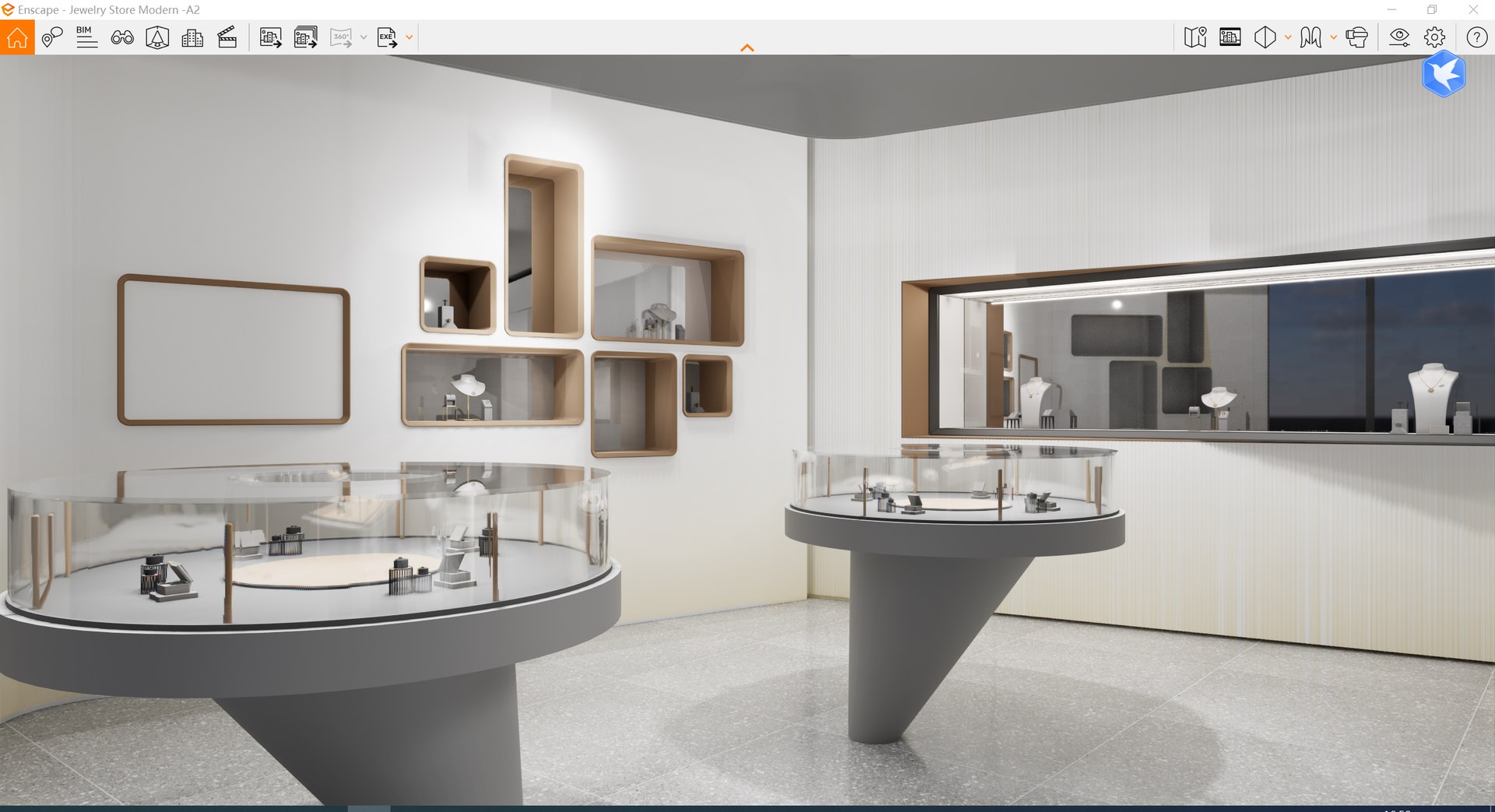 Jewelry Store Modern -A2 3D - TurboSquid 2008228