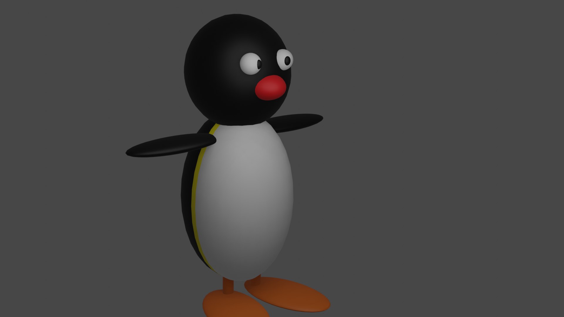 Pingu The Penguin 3D Model - TurboSquid 1975920