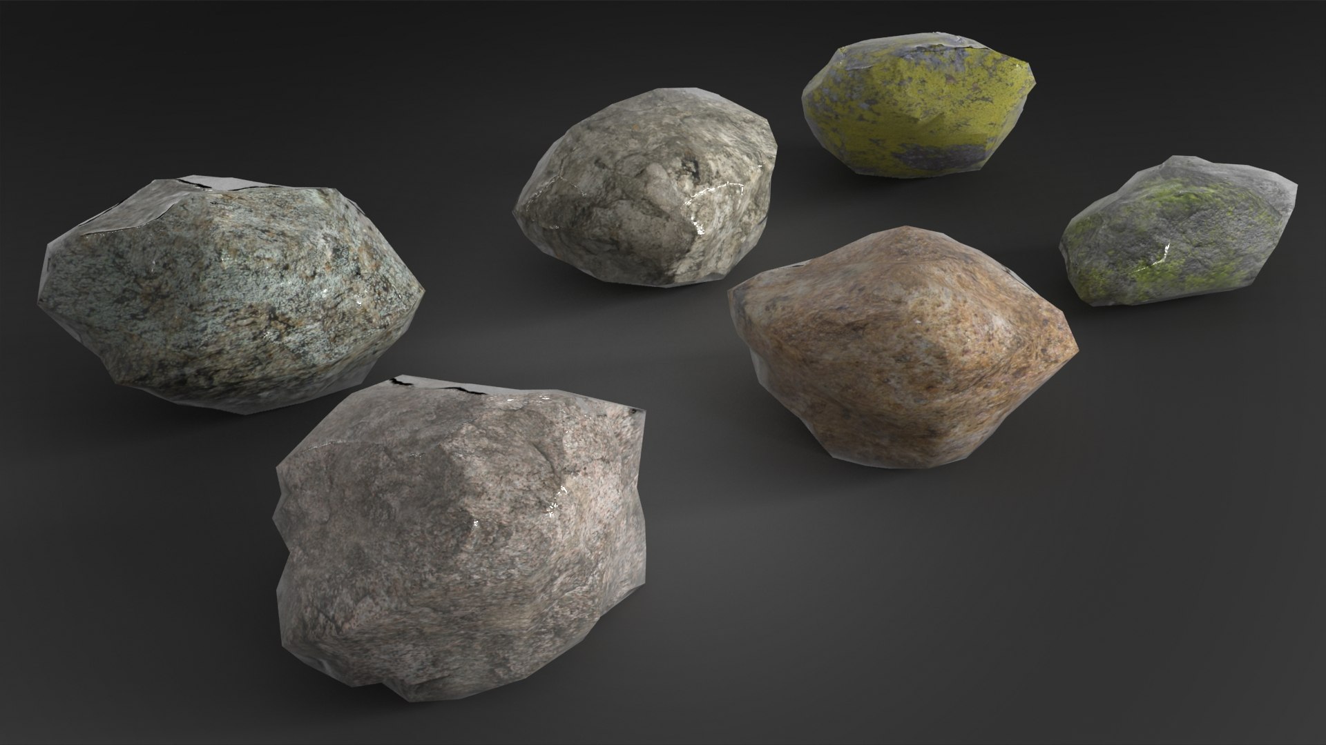 3d Max Stone Rock