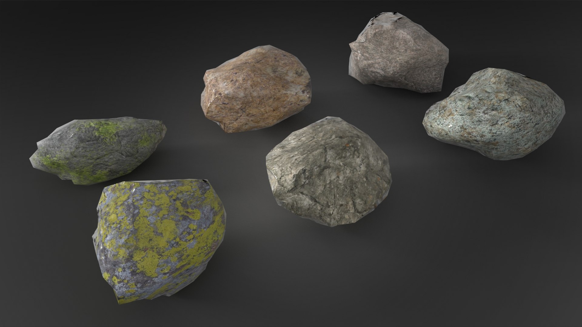 3d Max Stone Rock