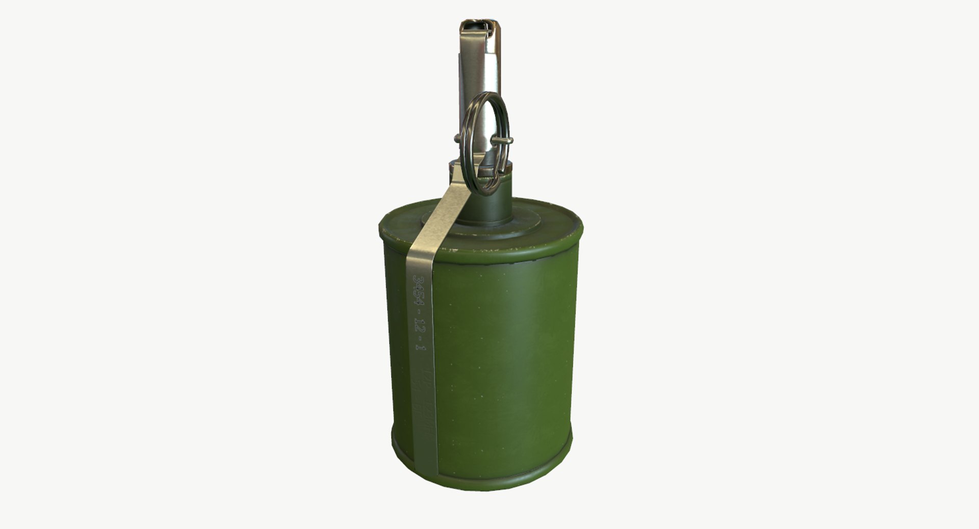 Pbr Rg-42 Grenade 3d Model