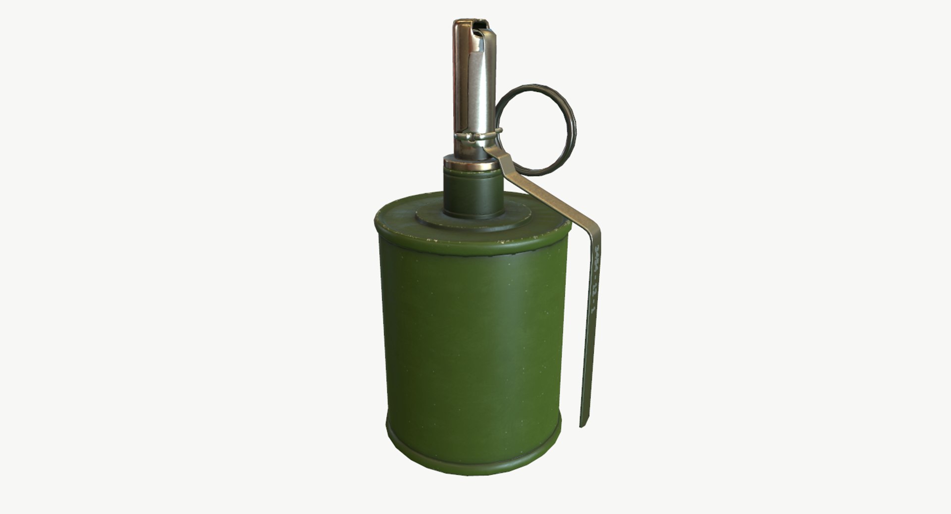 Pbr Rg-42 Grenade 3d Model