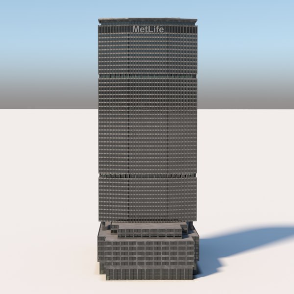 MetLife Building 3D model - TurboSquid 1755496