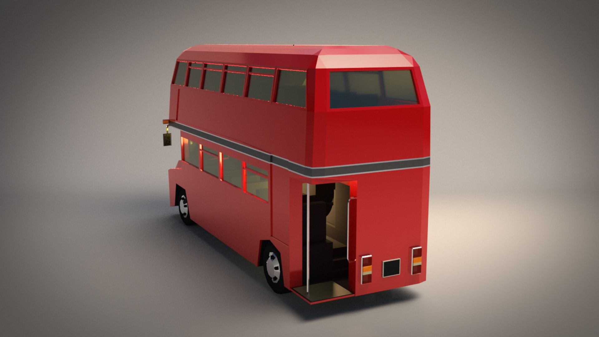 3D London Bus - TurboSquid 1381797