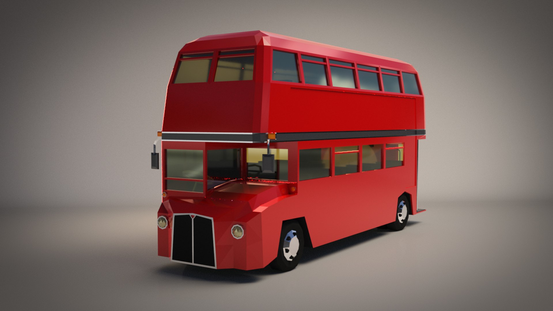 3D London Bus - TurboSquid 1381797
