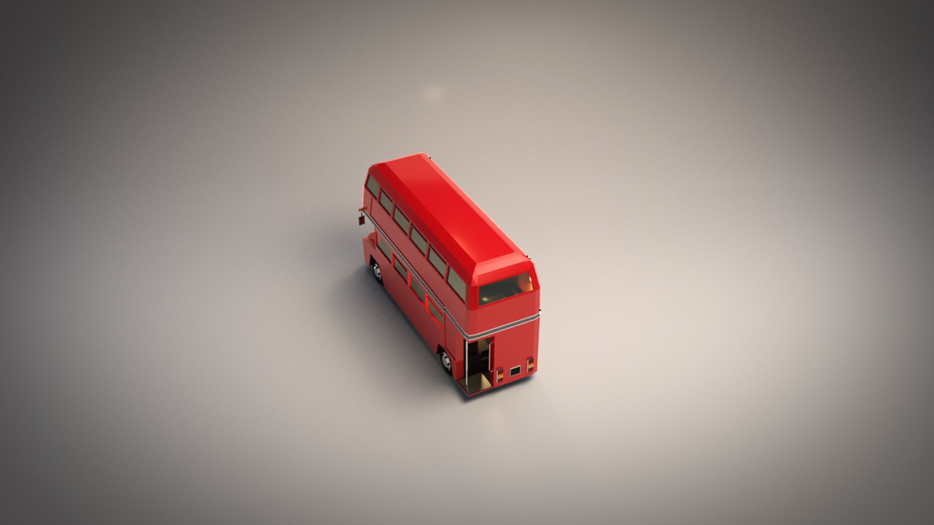 3D London Bus - TurboSquid 1381797
