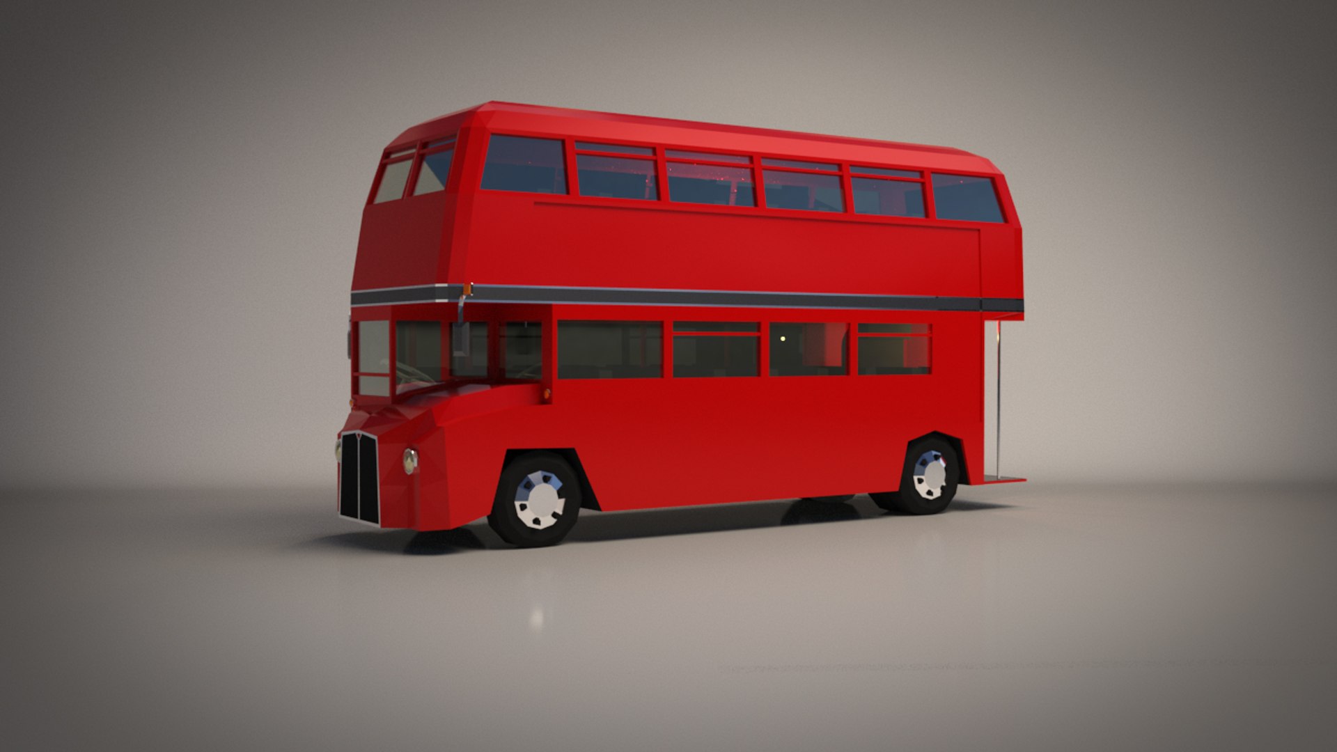 3D London Bus - TurboSquid 1381797