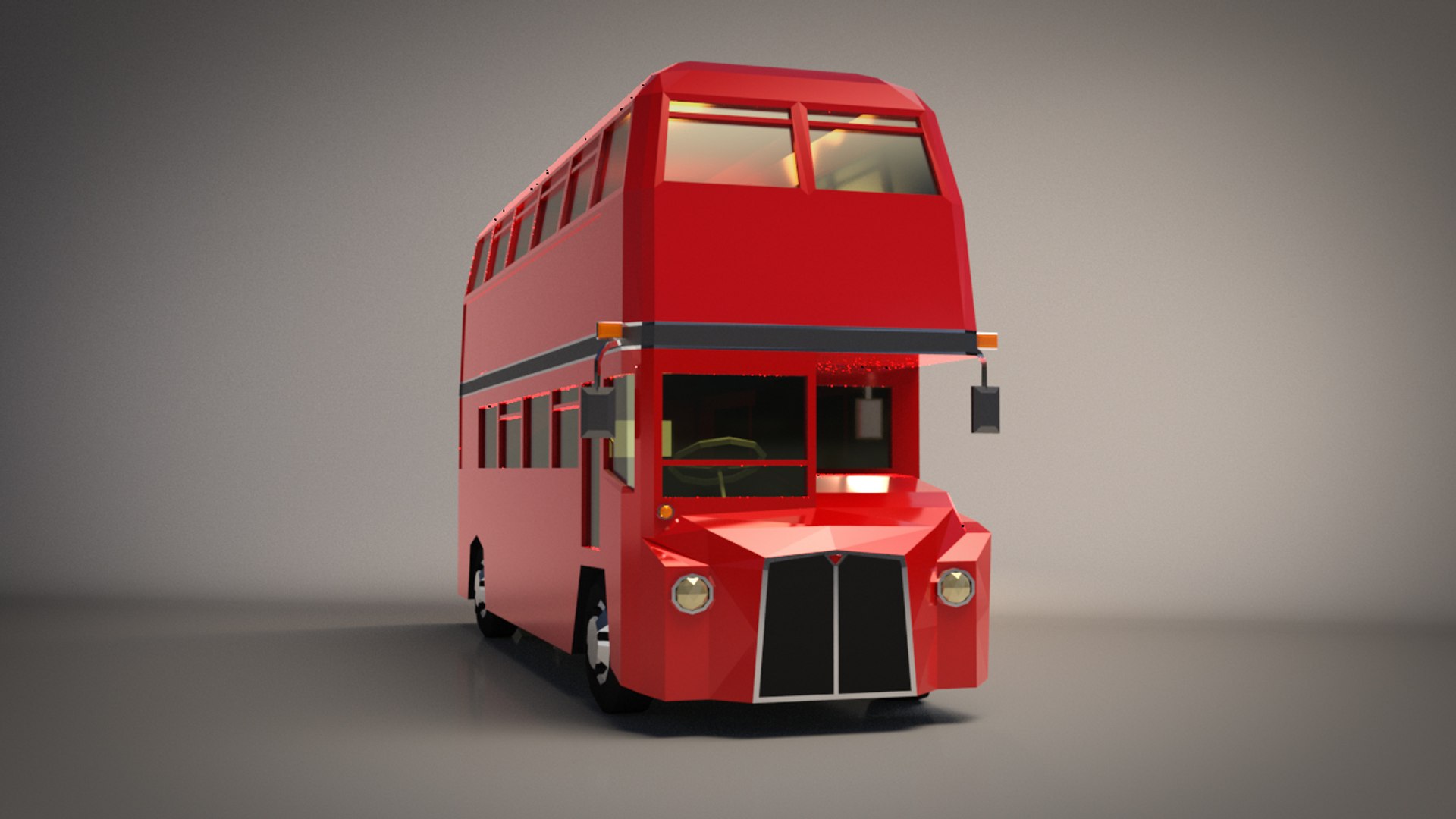 3D London Bus - TurboSquid 1381797