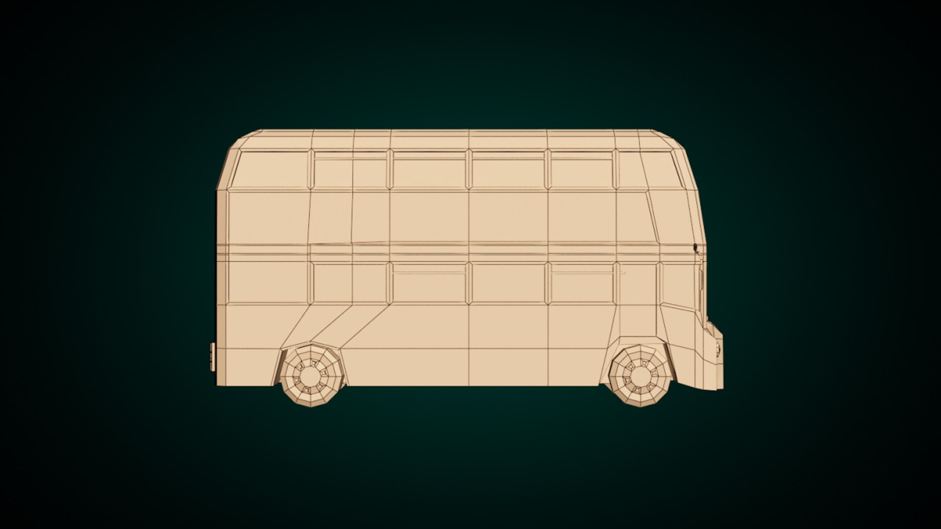3D London Bus - TurboSquid 1381797