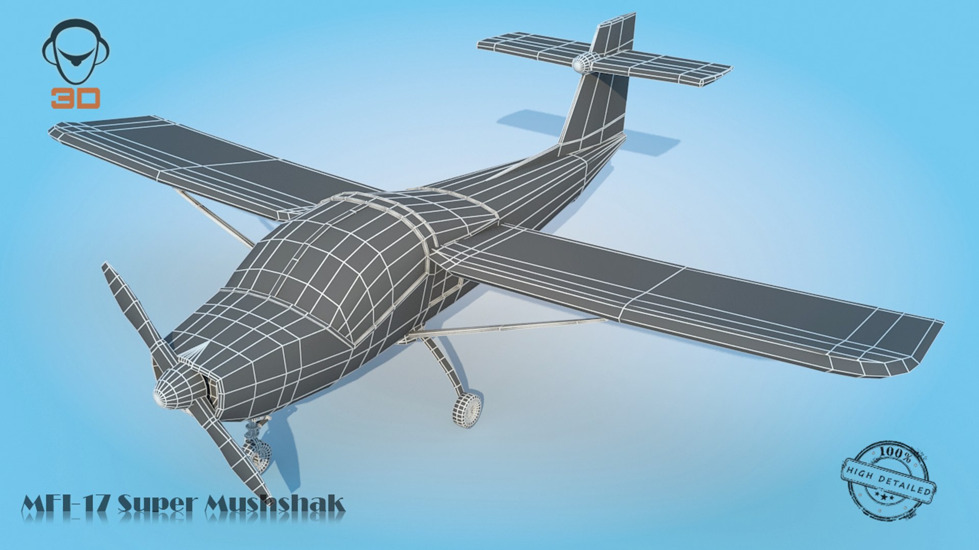 Super Mushshak Mfi-17 3D Model - TurboSquid 1348136